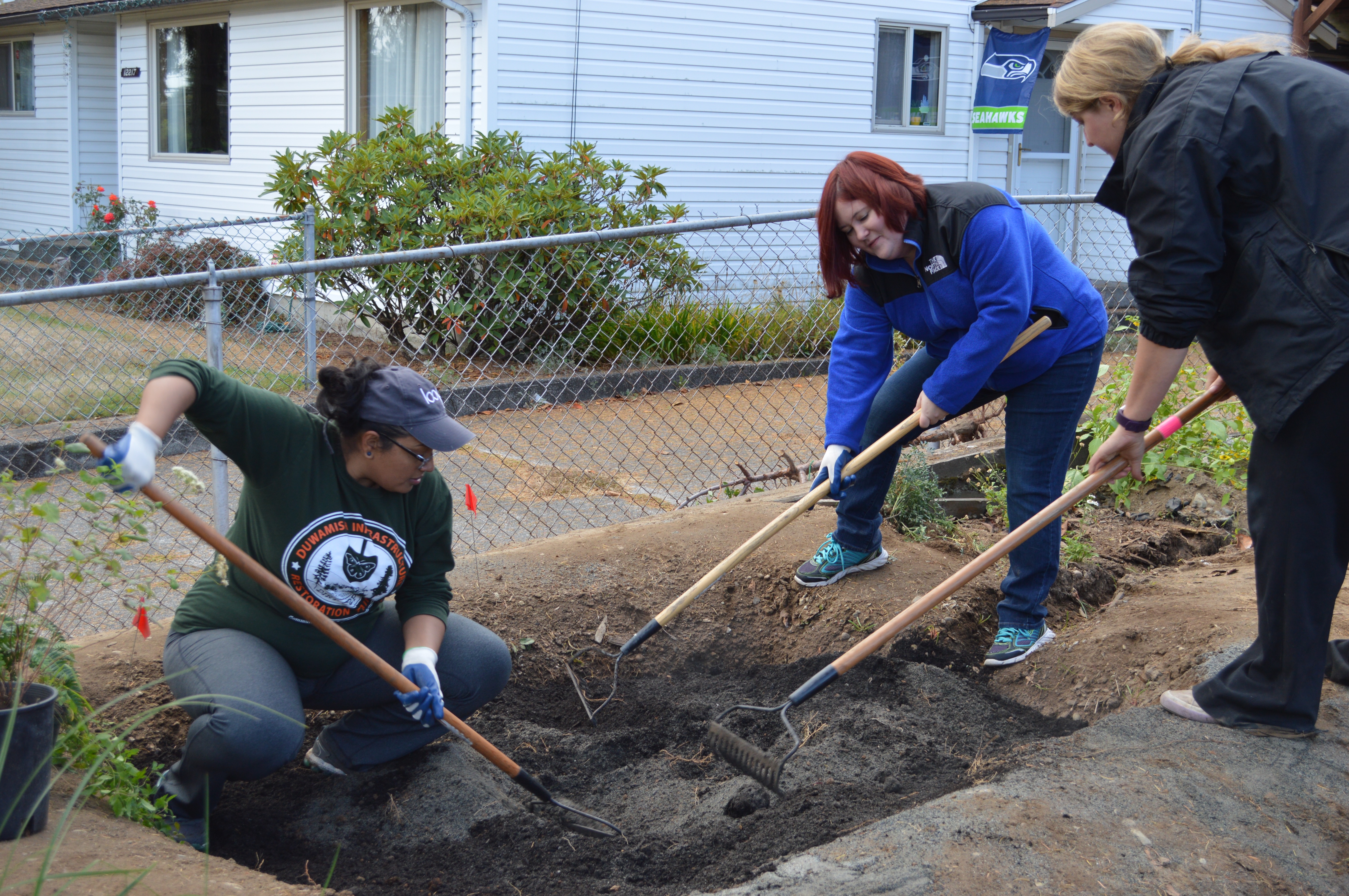 Burien rain gardens will protect water quality; 10th one completed in ...